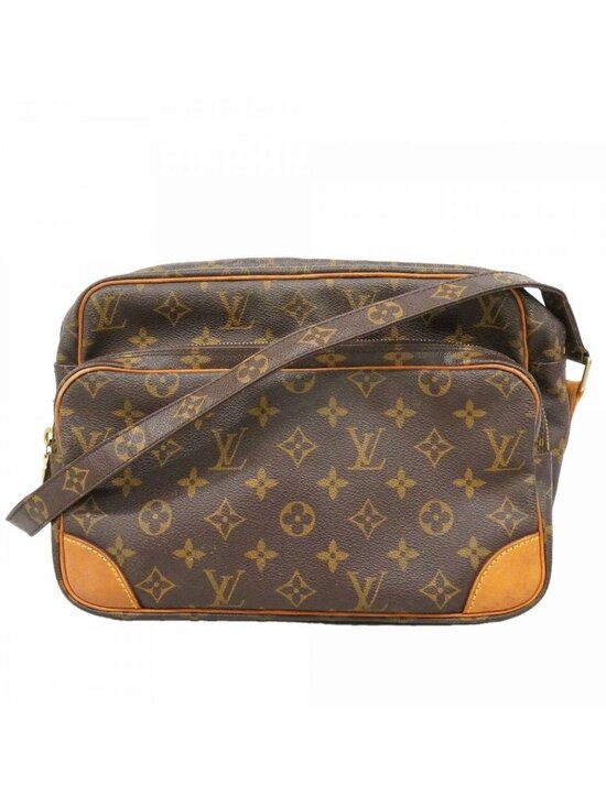 Louis Vuitton | Bags | Louis Vuitton Shoulder Bag Monogram Nile Brown ...